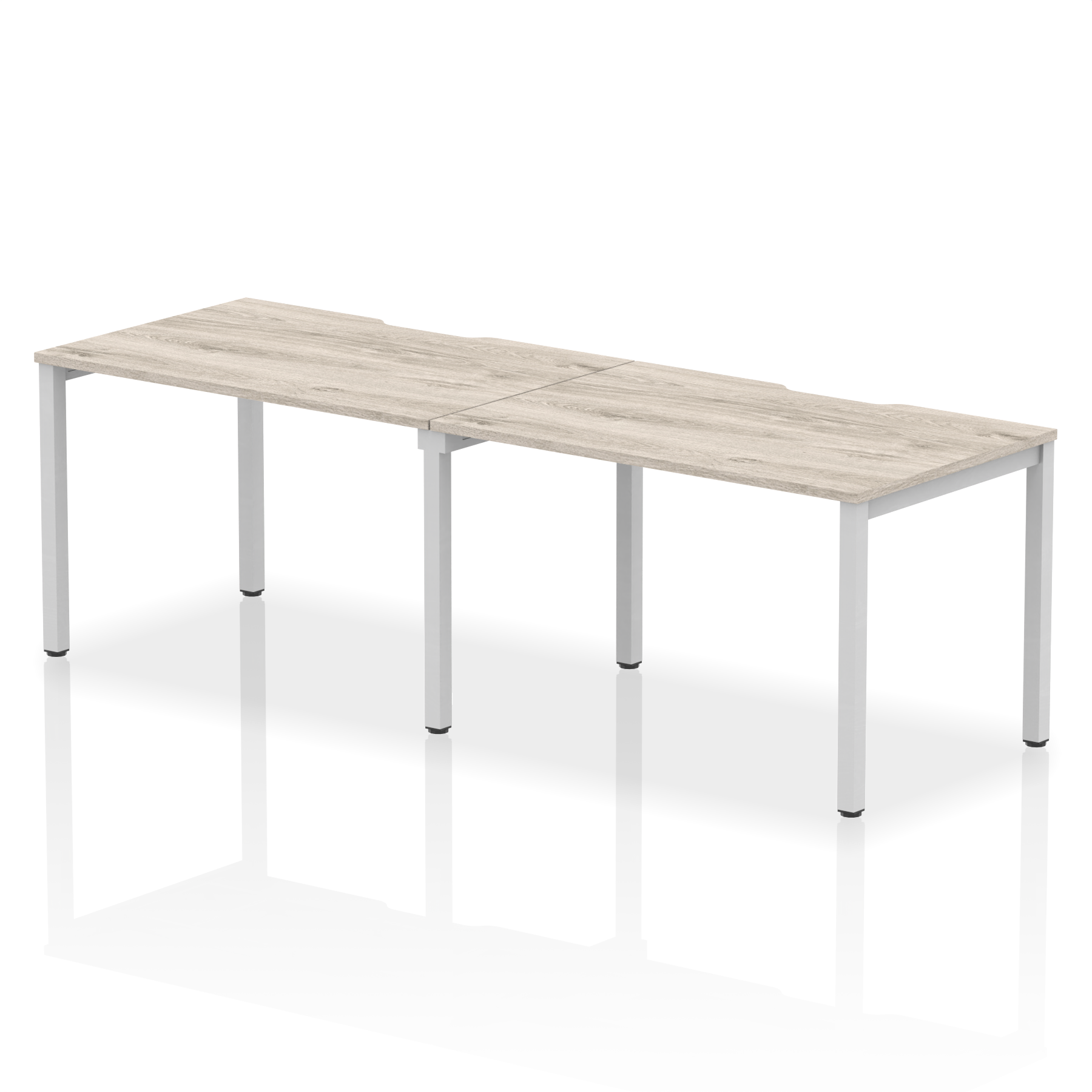 Evolve Plus Single Row Bench Desk - 2 Person – Dynamic Office Solutions Evolve Plus Single Row Bench Desk - 2 Person – Dynamic Office Solutions