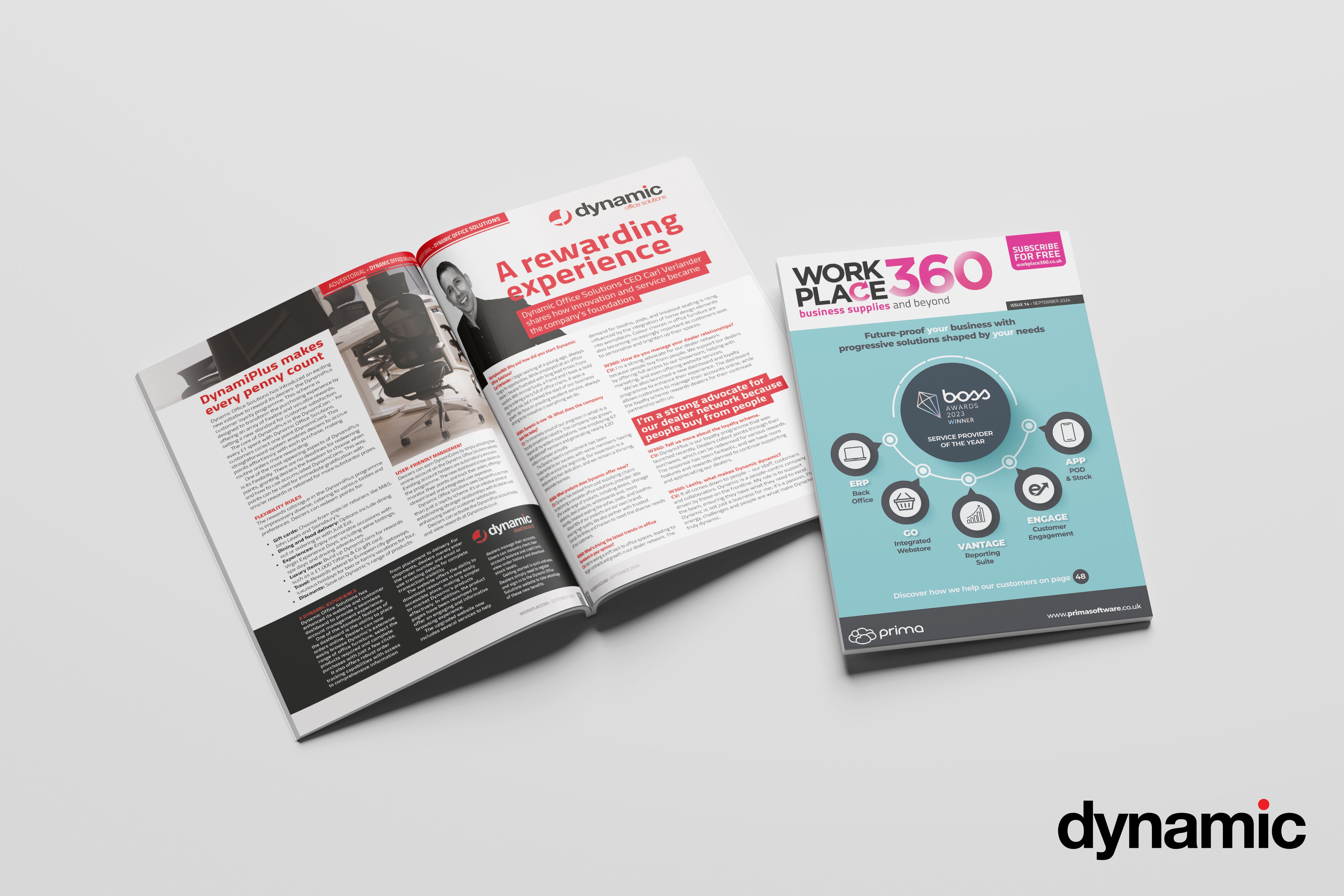 Workspace 360 Magazine Interview with Dynamic's CEO Carl Verlander ...