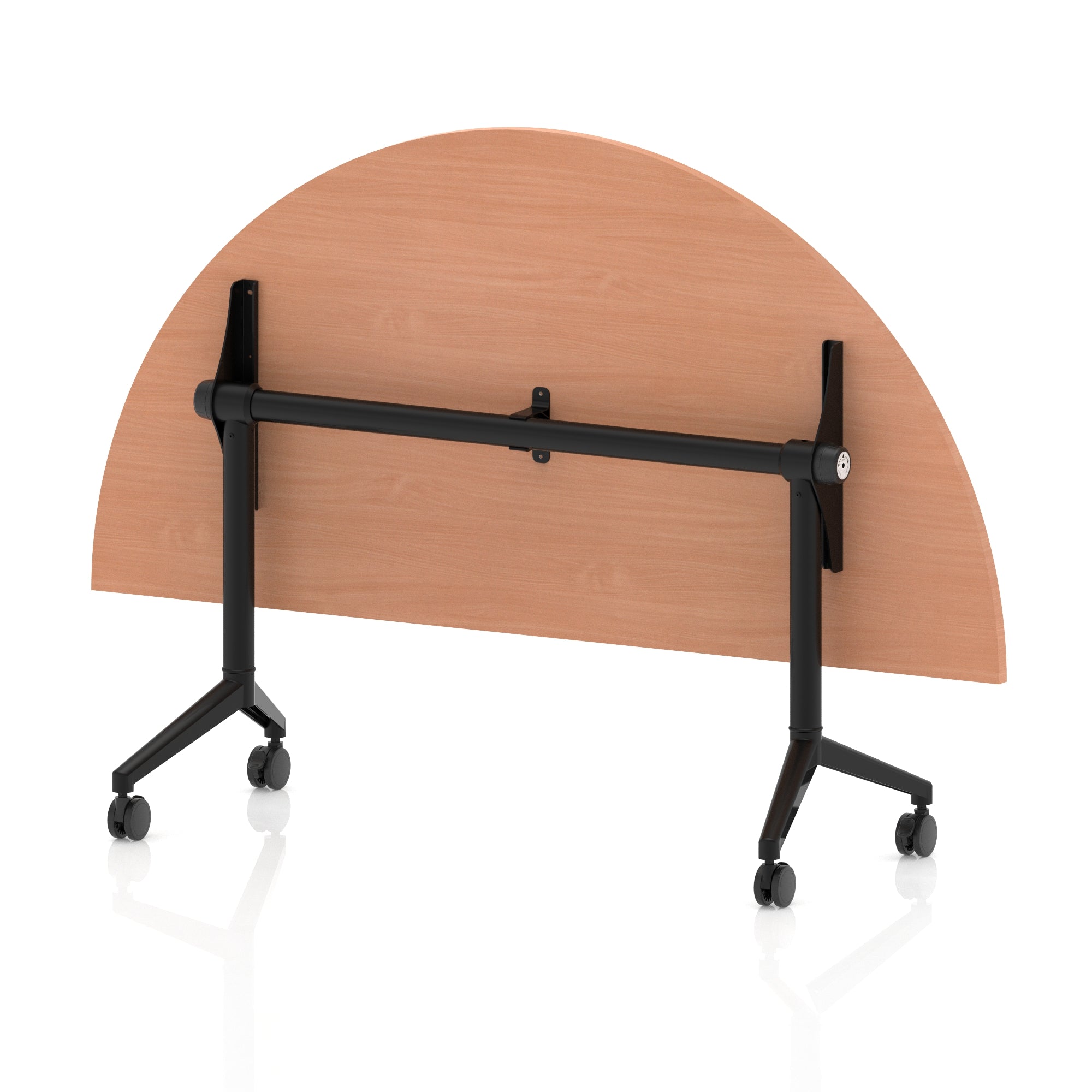 Impulse Plus Flip Top 1600mm Semi-Circle Table – Dynamic Office Solutions
