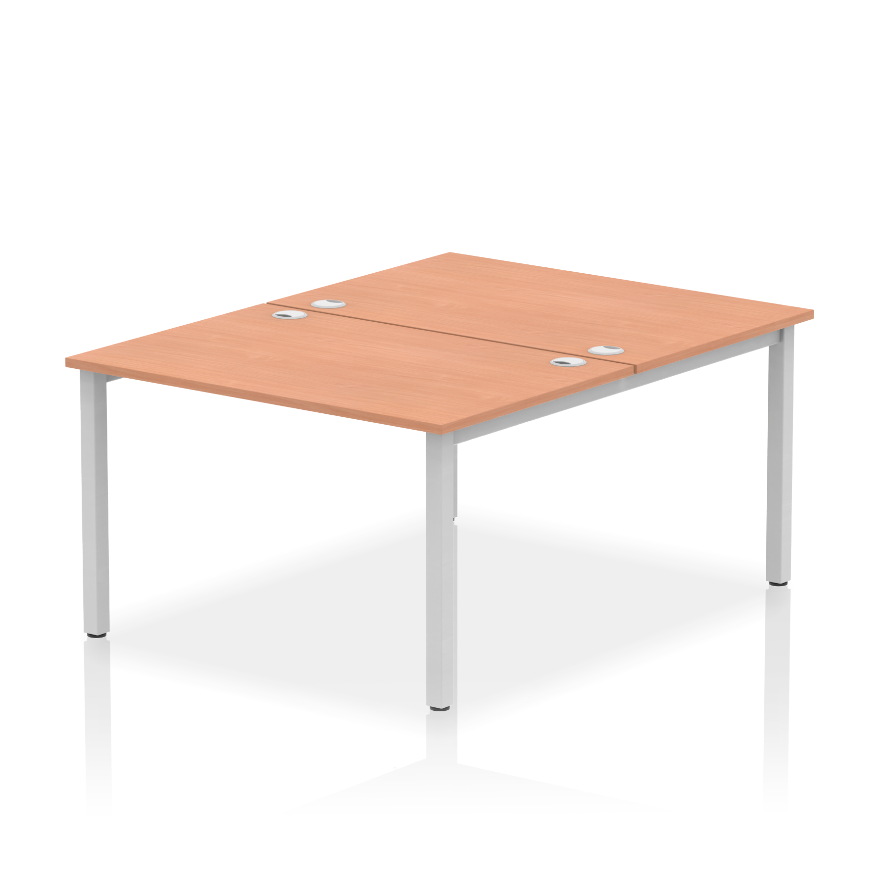 Impulse B2B Bench Desk - 2 Person – Dynamic Office Solutions