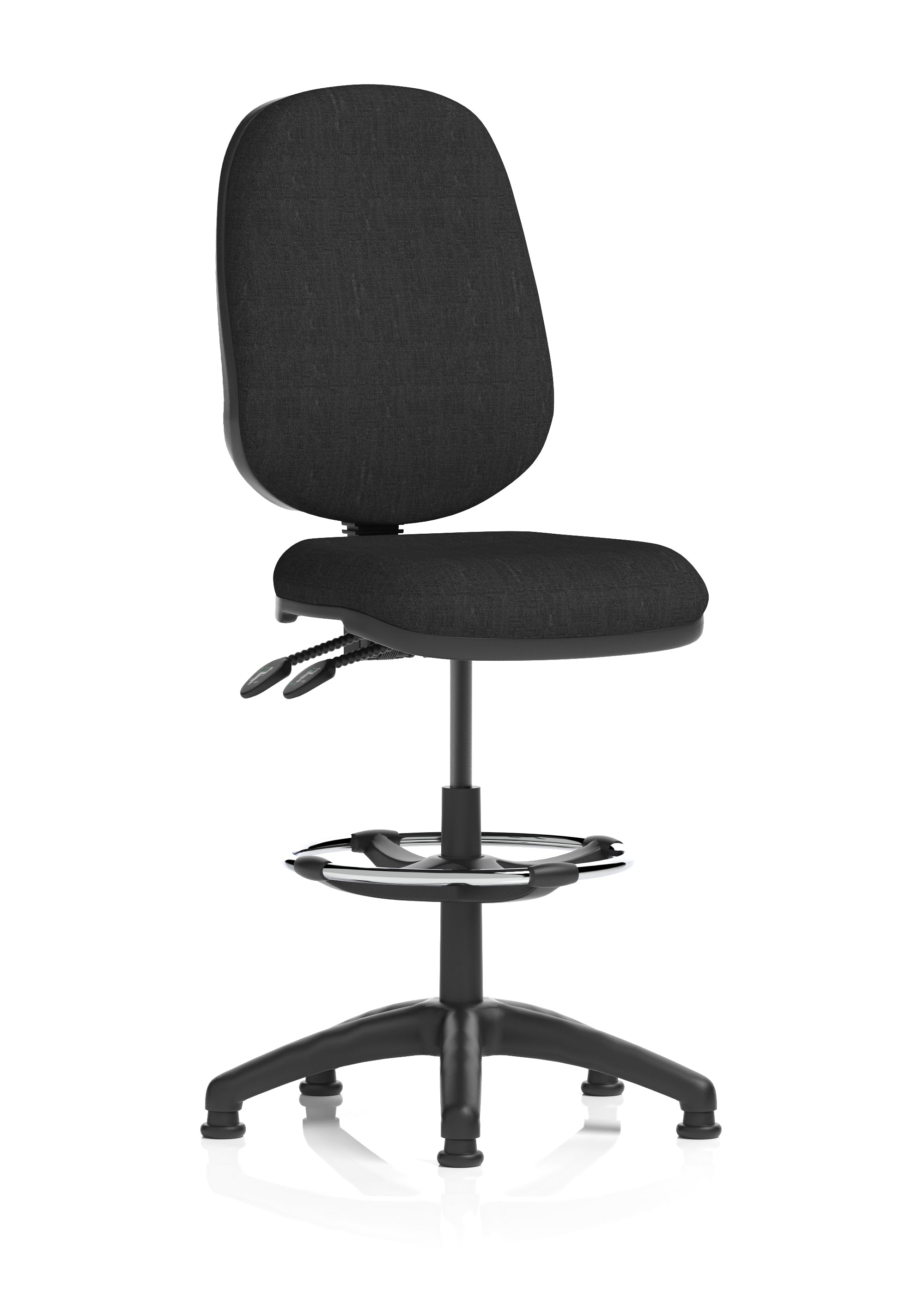 Eclipse Plus II Task Operator Office Chair with Hi Rise Draughtsman Ki ...