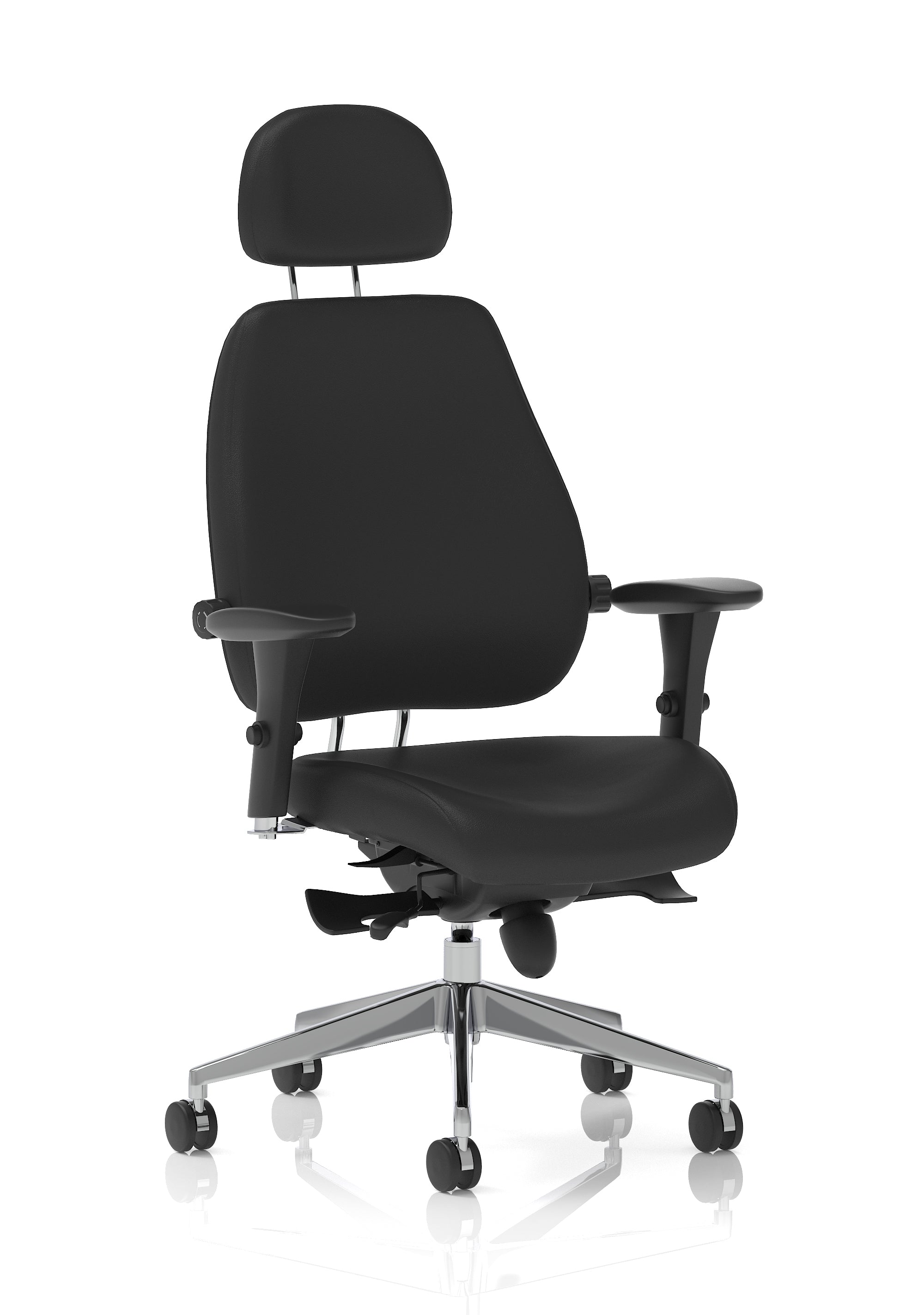 Chiro Plus Ultimate High Back Ergonomic Posture Chair with Arms and He ...