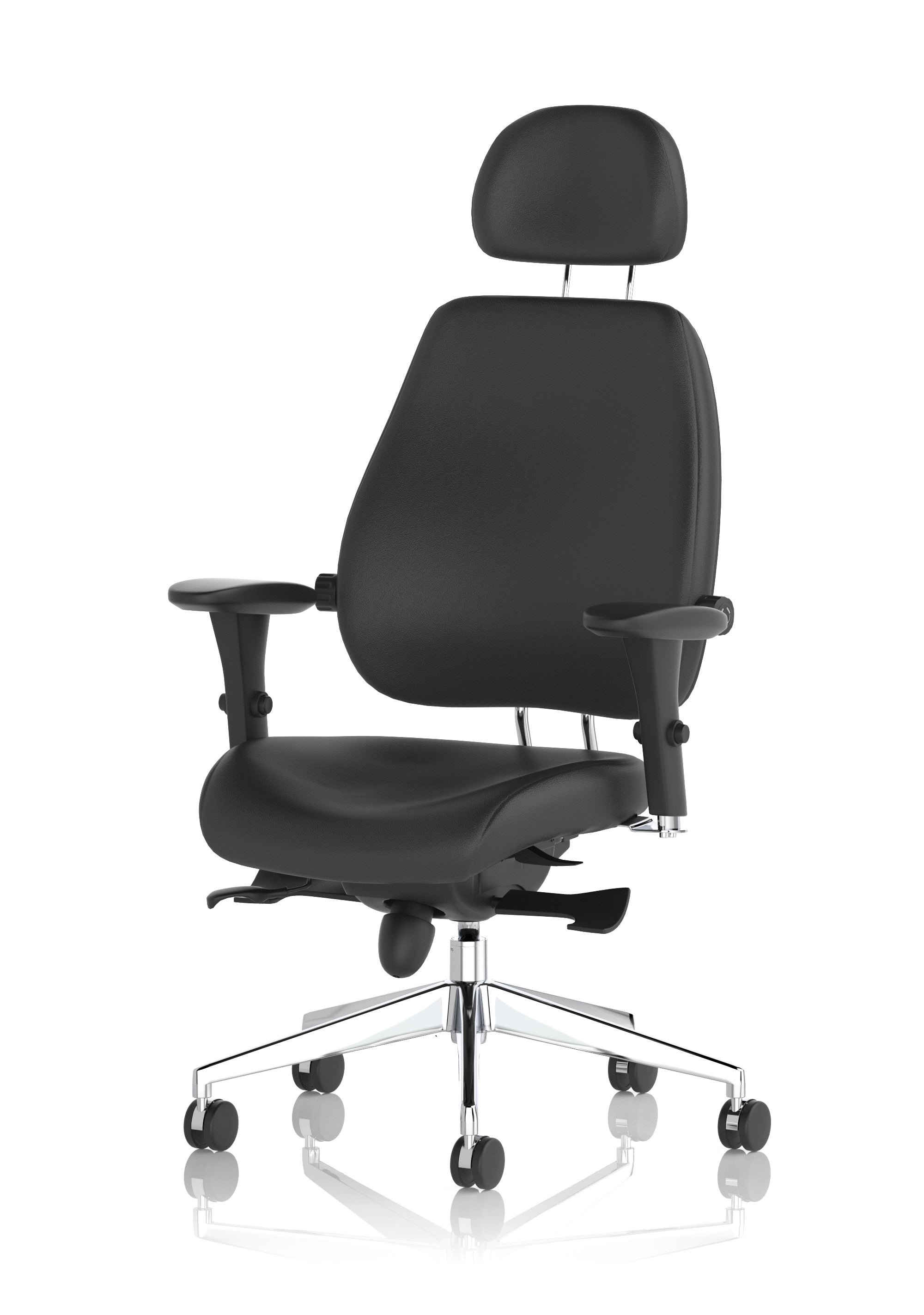 Chiro Plus Ultimate High Back Ergonomic Posture Chair with Arms and He ...
