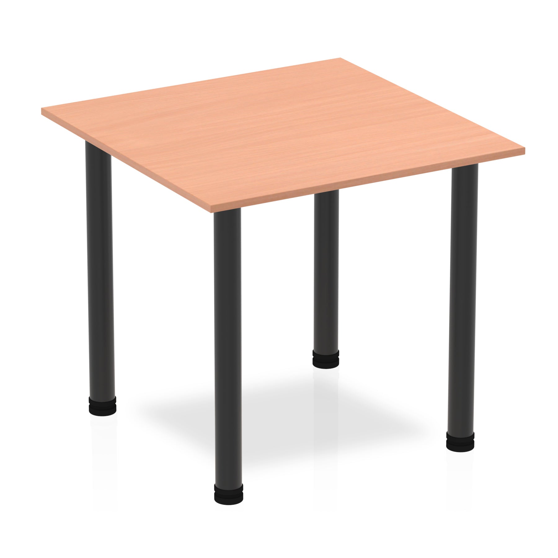 Impulse Square Table With Post Leg – Dynamic Office Solutions