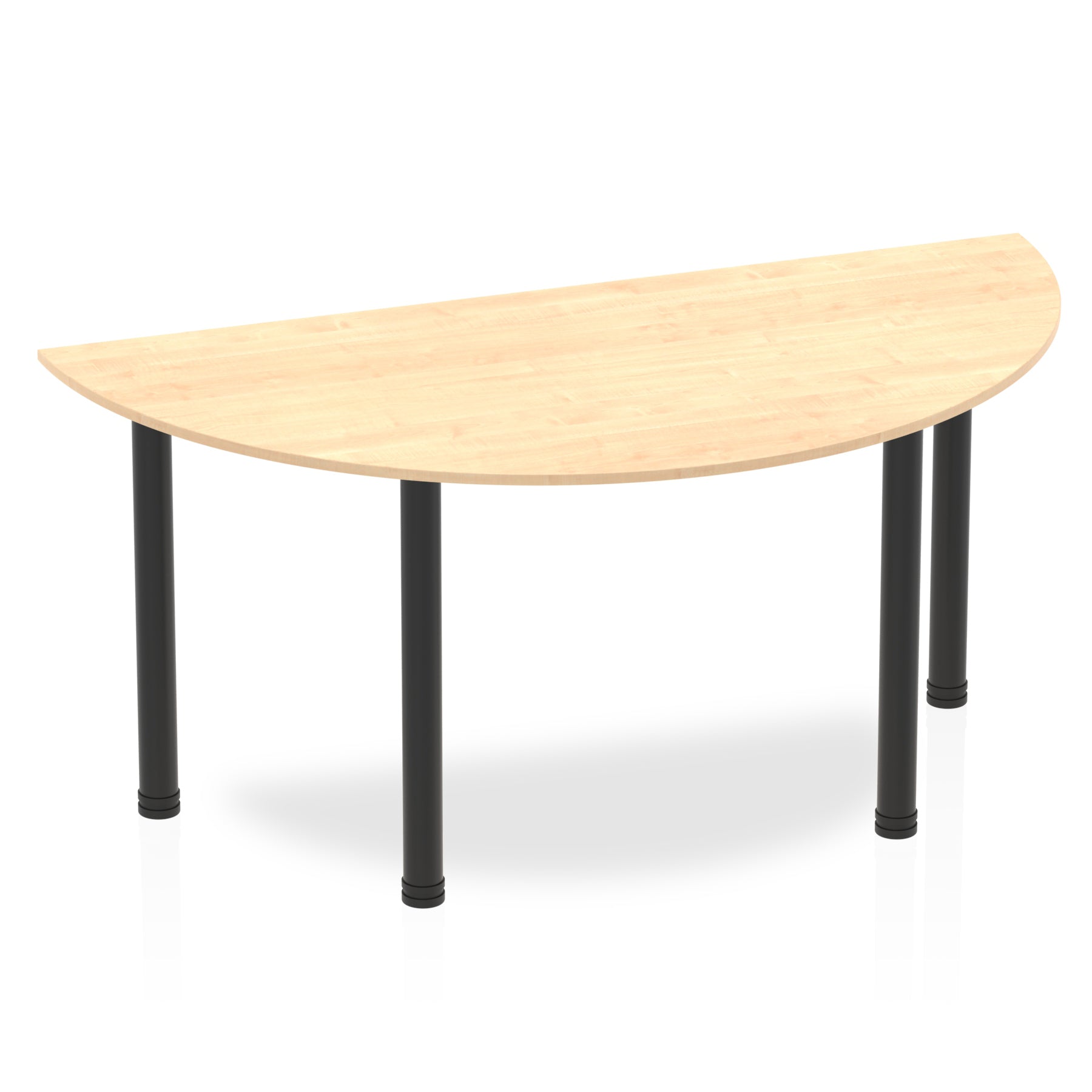 Impulse Semi Circle Table With Post Leg