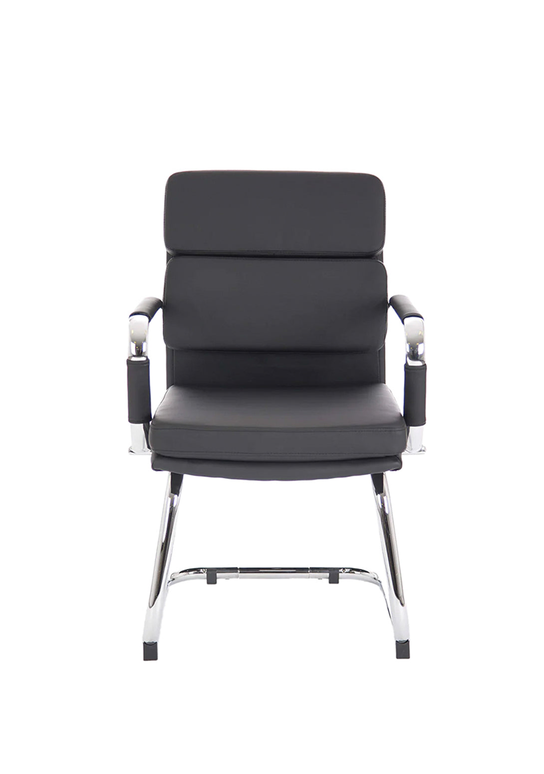 Advocate Medium Back Leather Visitor Office Chair with Arms – Dynamic ...