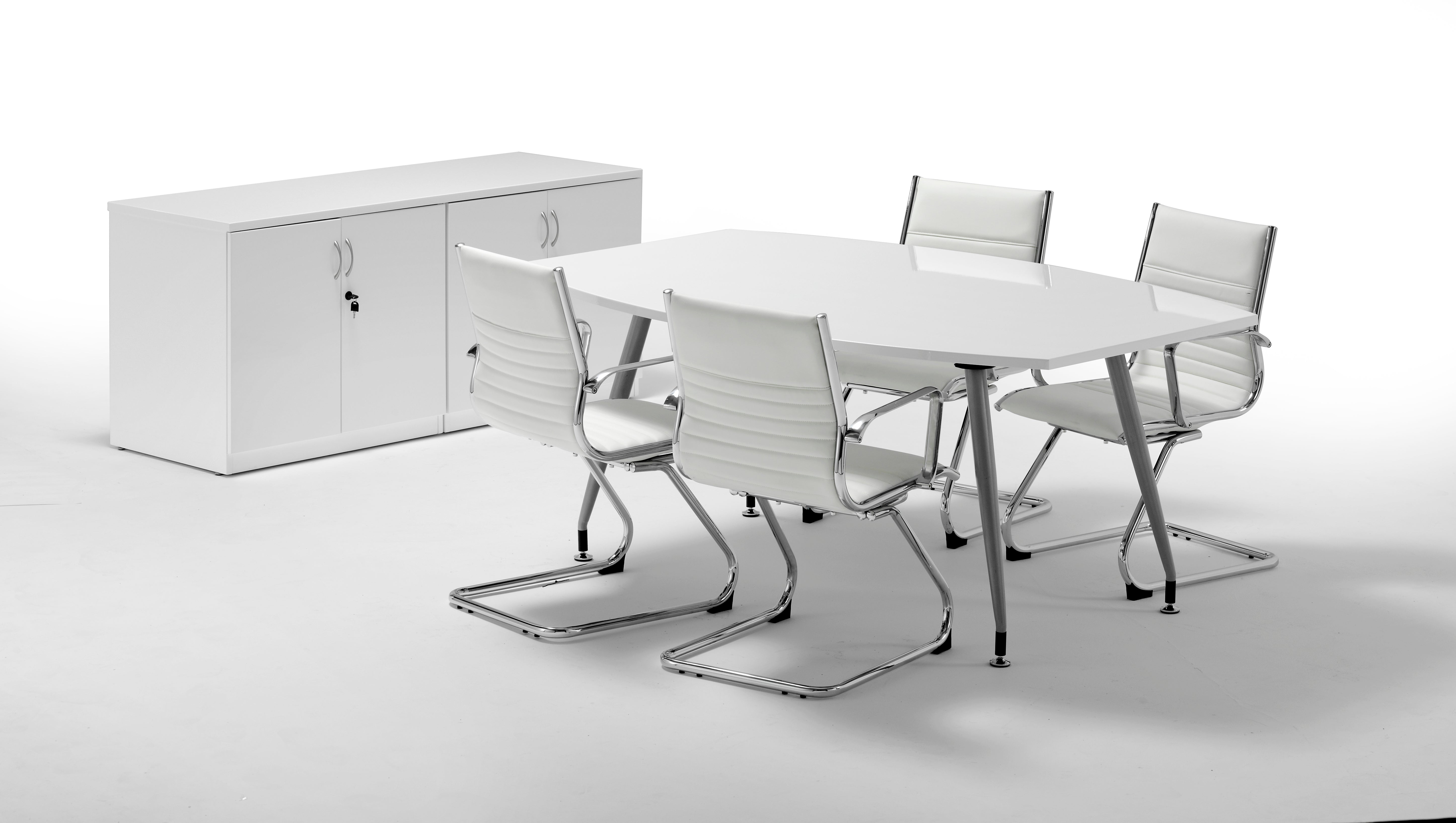 High Gloss Writable Boardroom Table – Dynamic Office Solutions