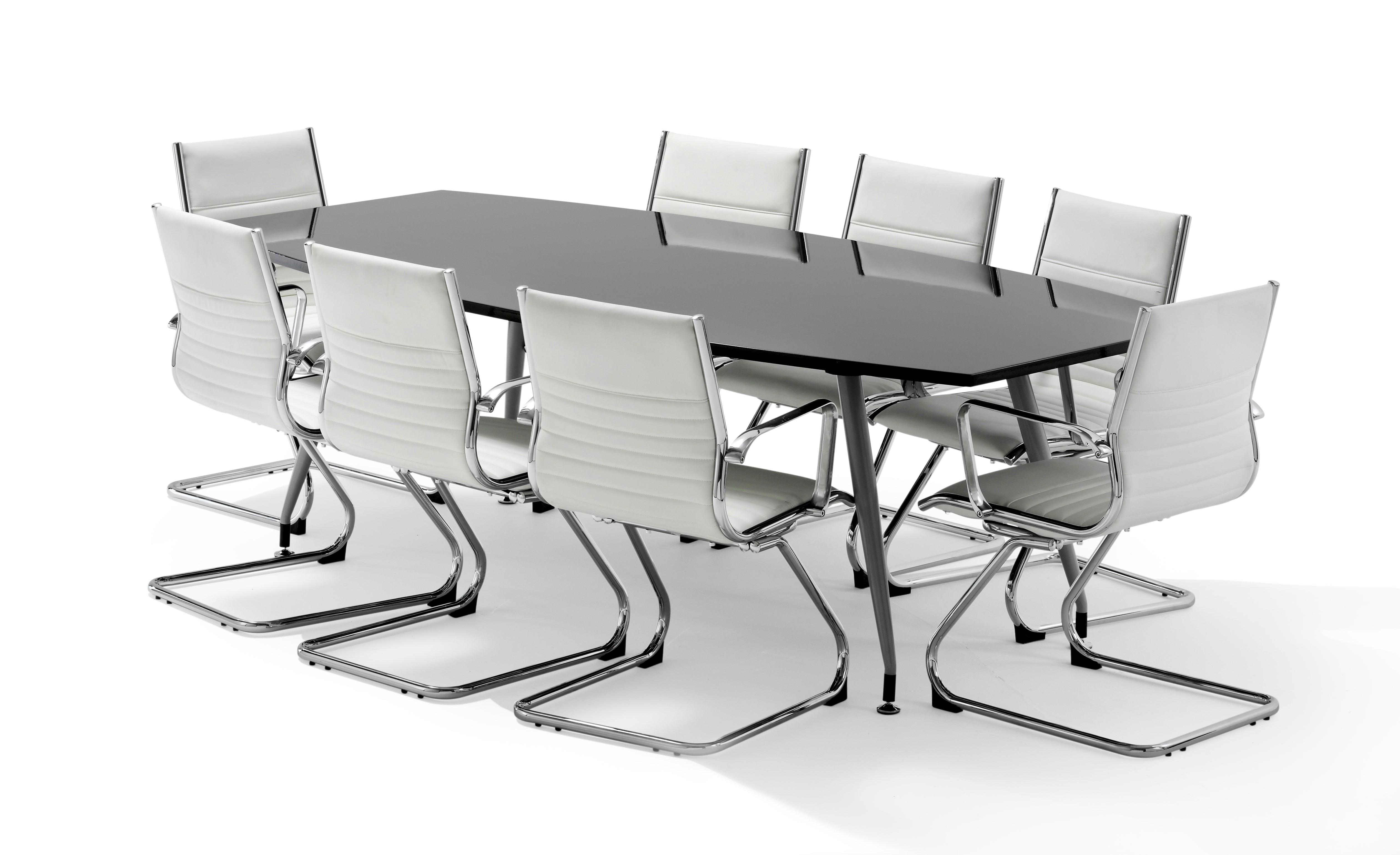 High Gloss Writable Boardroom Table – Dynamic Office Solutions