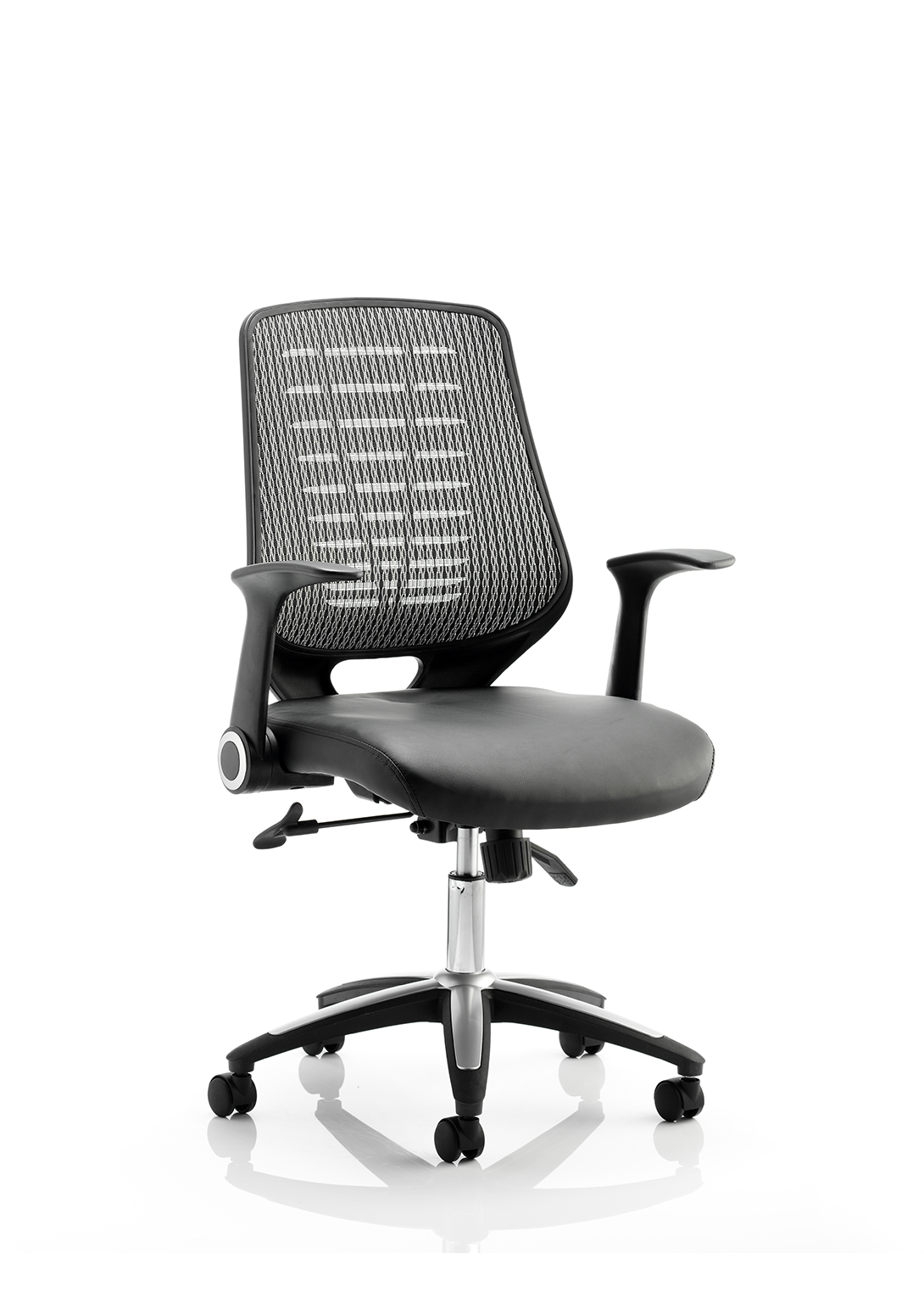 Relay Medium Mesh Back Task Operator Office Chair with Arms – Dynamic ...